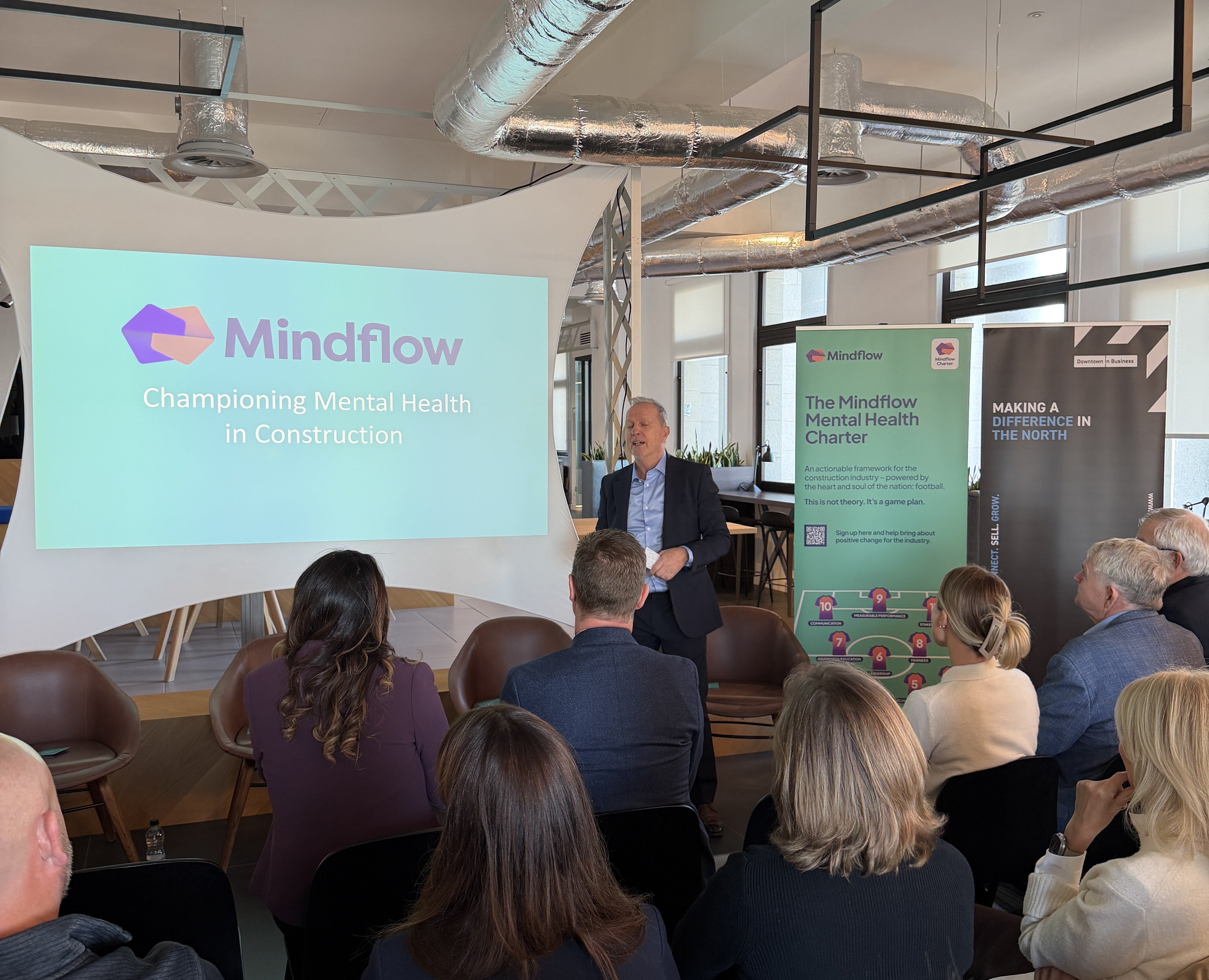 New mental health framework unveiled by Mindflow charity to save lives in the construction industry